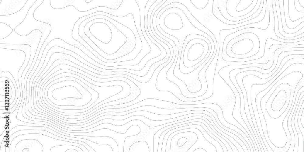 Geography landscape Topo contour map on white background, Topographic ...