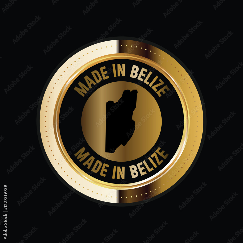 Map of Belize. Vector illustration. Logo, Icon, and Symbol. Belize map ...