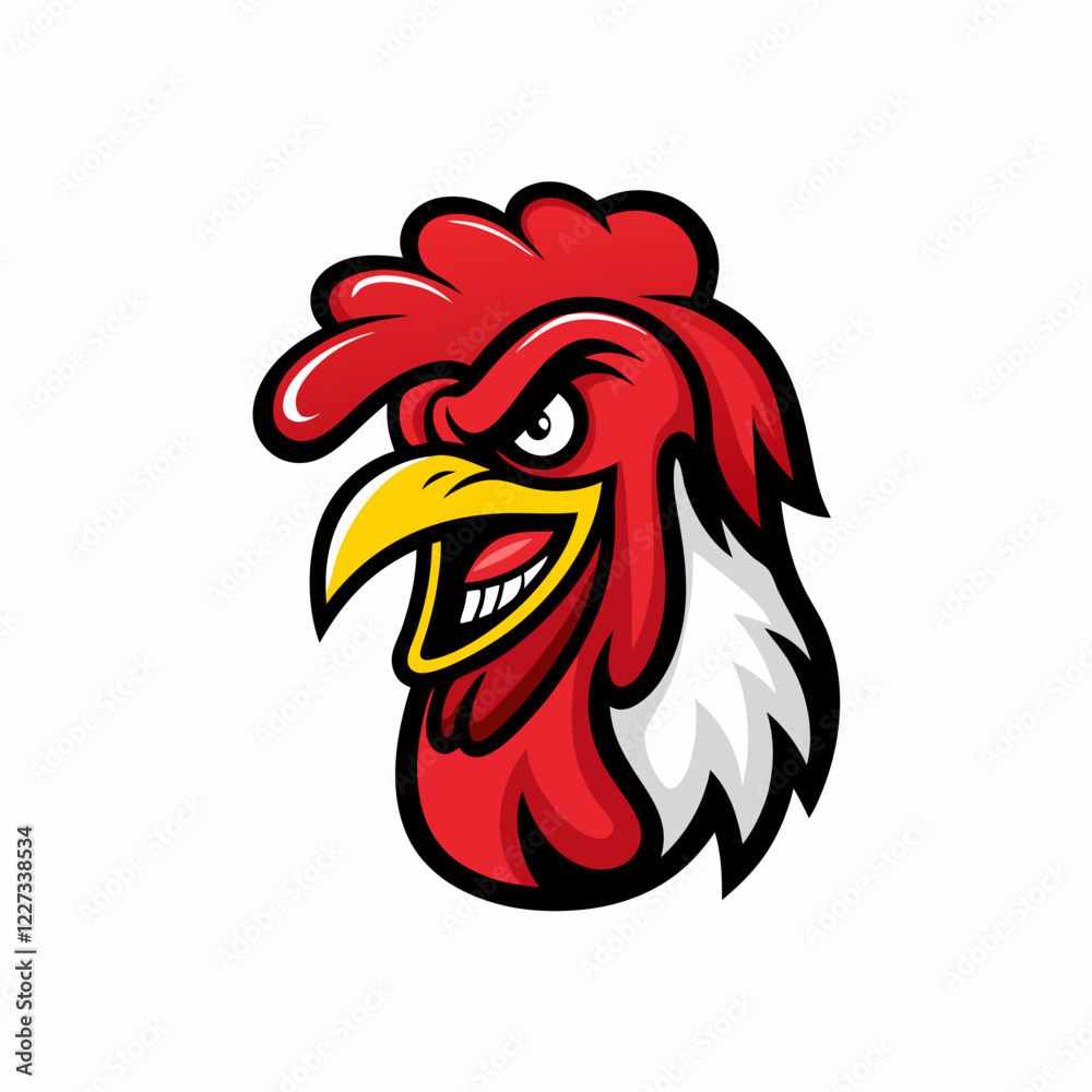 Bold and Modern Chicken Logo Design, Farm Fresh Rooster Emblem with ...
