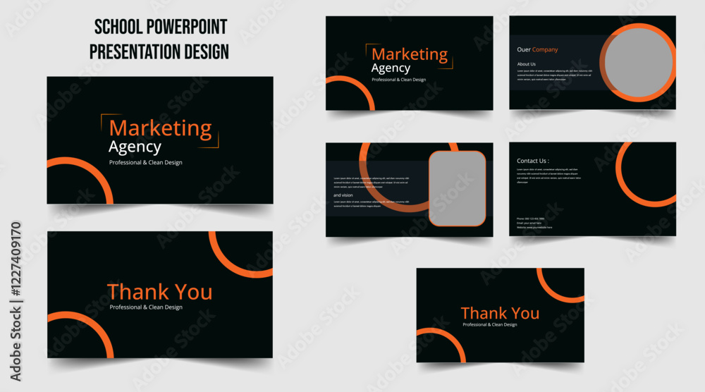 Education Powerpoint Presentation Slides Template Design School