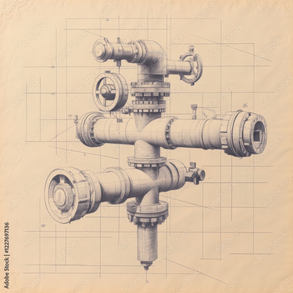 A conceptual blueprint of a futuristic water distribution system ...