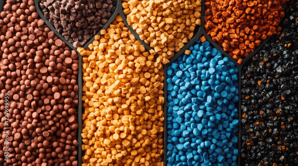 Transformation of Plastic Waste into Colorful Reusable Plastic Pellets ...