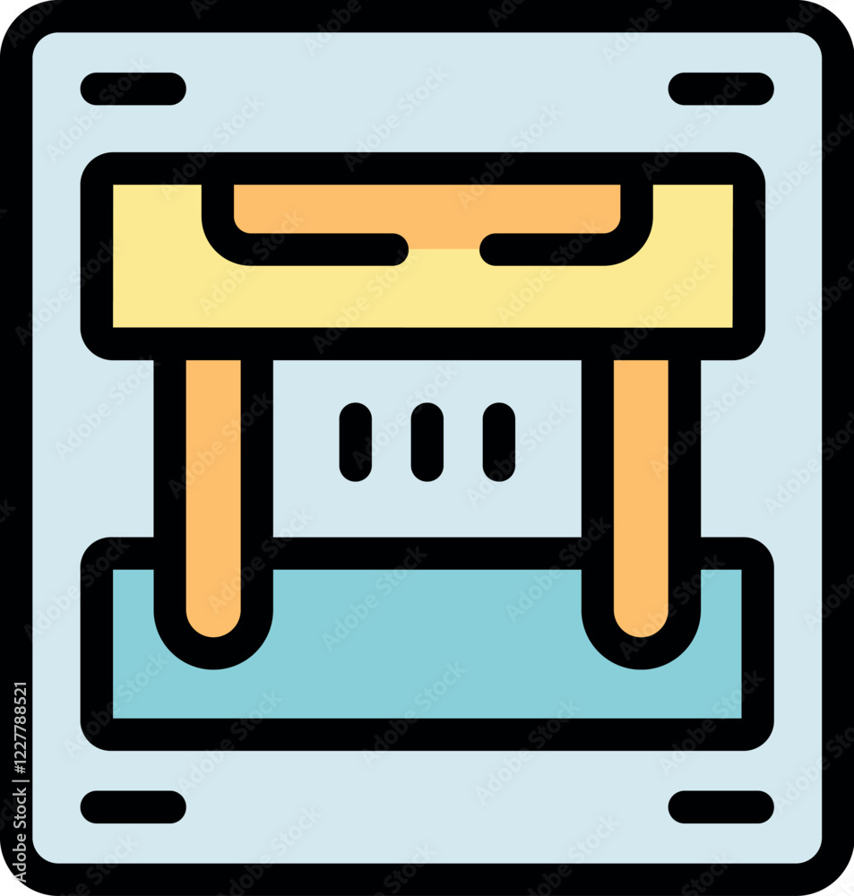 Electrical panel with circuit breaker and indicator lights ensuring ...