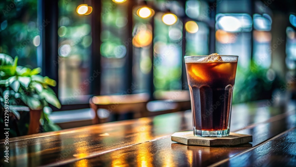 Iced Coffee Minimalist Photography: Side View, Coffee Shop, Nature ...