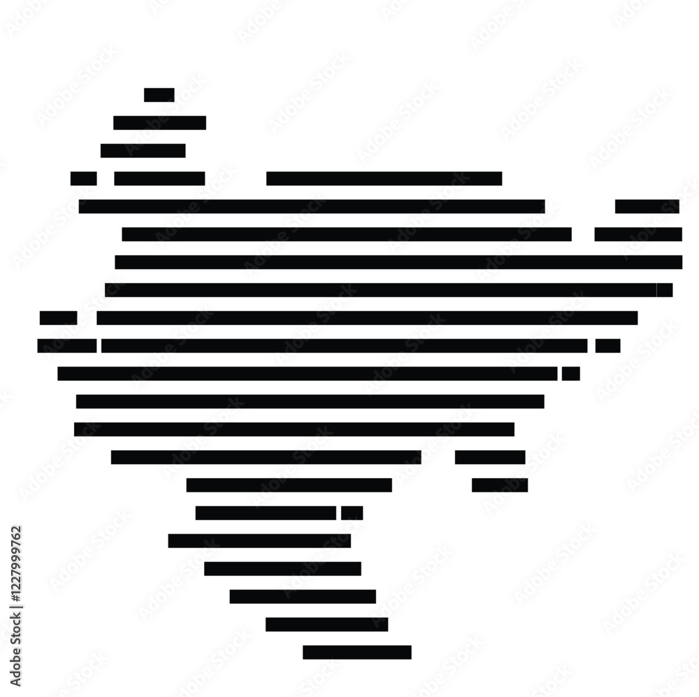 Symbol Map of the prefecture Saga (Japan) showing the territory with ...