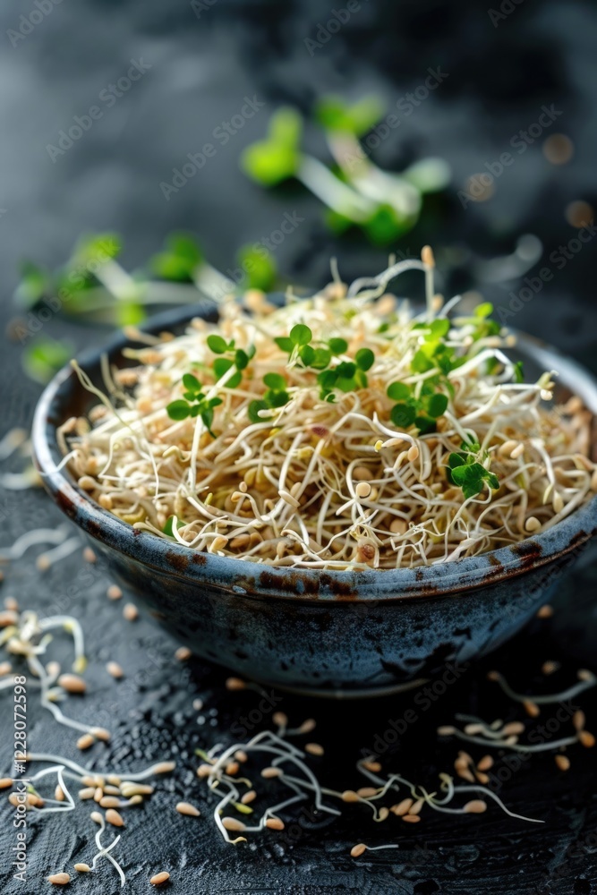 vertical banner, International Day of Nowruz, sumalak wheat germ dish ...