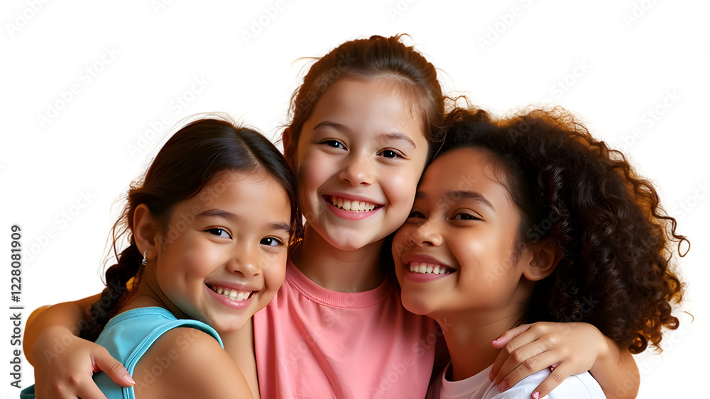 Warm and friendly images of children from various cultural backgrounds ...