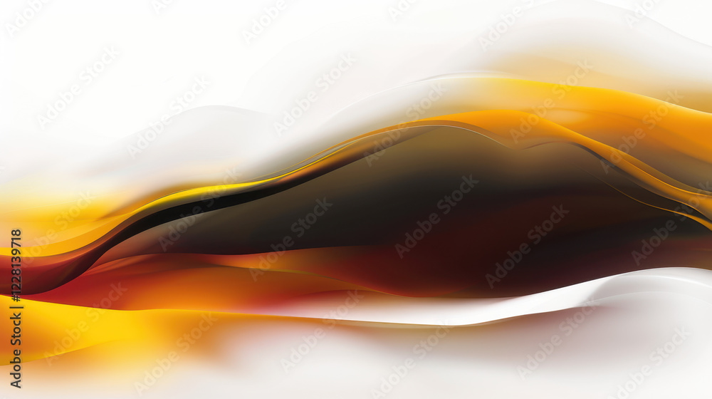 Black brown red burnt orange amber yellow gold white abstract ...