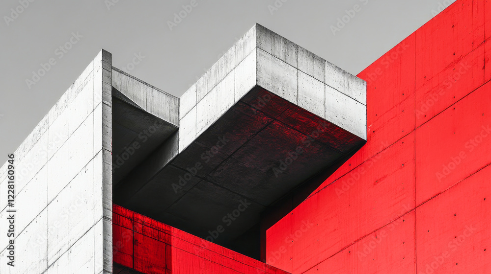 Exploring the sharp geometric forms of neo-brutalist functionalist ...