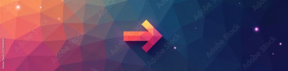 Simple arrow mark icon with rounded ends, mark, symbol, drawing Stock ...
