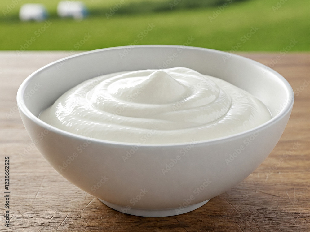 Skyr is a traditional Icelandic dairy product with a thick, creamy ...
