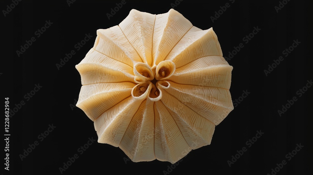 Revealing the Intricate Patterns of a Split Hard-Shelled Fruit in ...