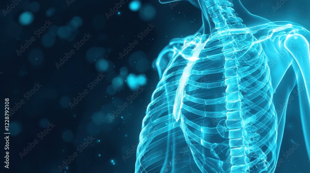 Exploring Human Anatomy A Detailed Overview of the Skeleton Stock ...
