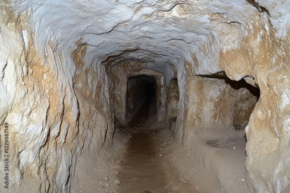 Exploring the depths of a military underground tunnel system during a ...