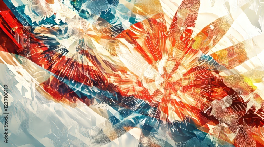 Digital artwork for conference merging modern filipino design with tech ...