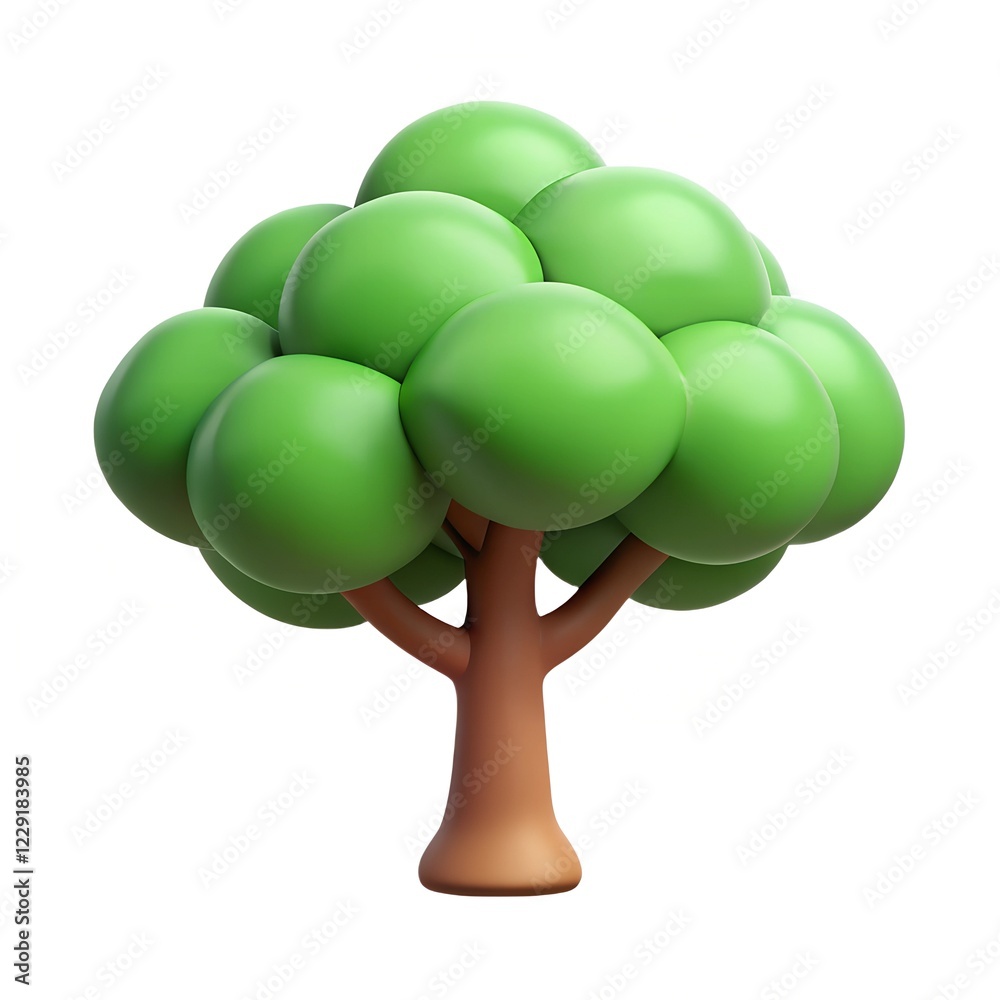 Ilustración de Stock tree 3d,tree 3d model,low poly tree,sketchup trees ...