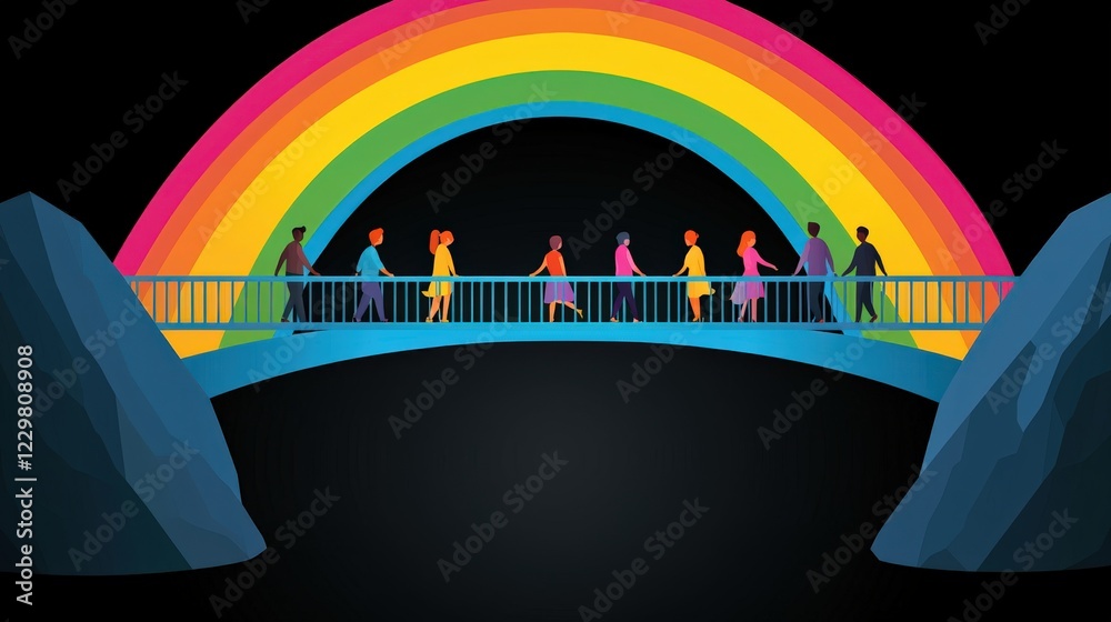 Celebrating Marriage Equality LGBTQ Love and Diversity on a Vibrant ...