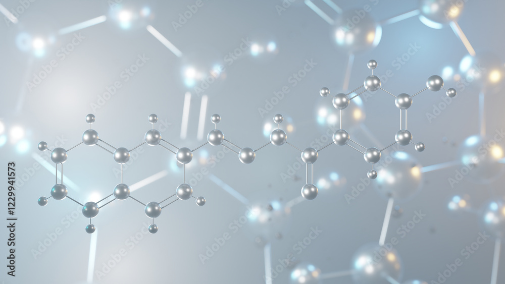 Slu Pp 332 Molecular Structure 3d Model Molecule Non Selective Estrogen Related Receptor