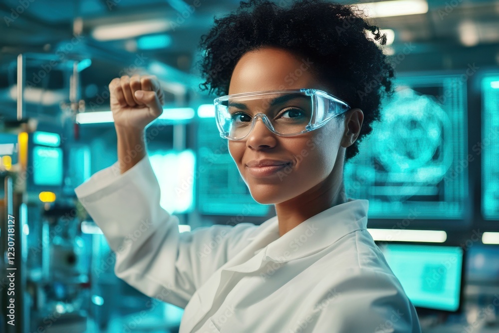 International Women's Day 2025: Accelerate Action. Woman hand gesture ...