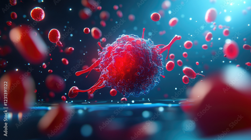Understanding tumor angiogenesis blood vessel formation around tumors ...