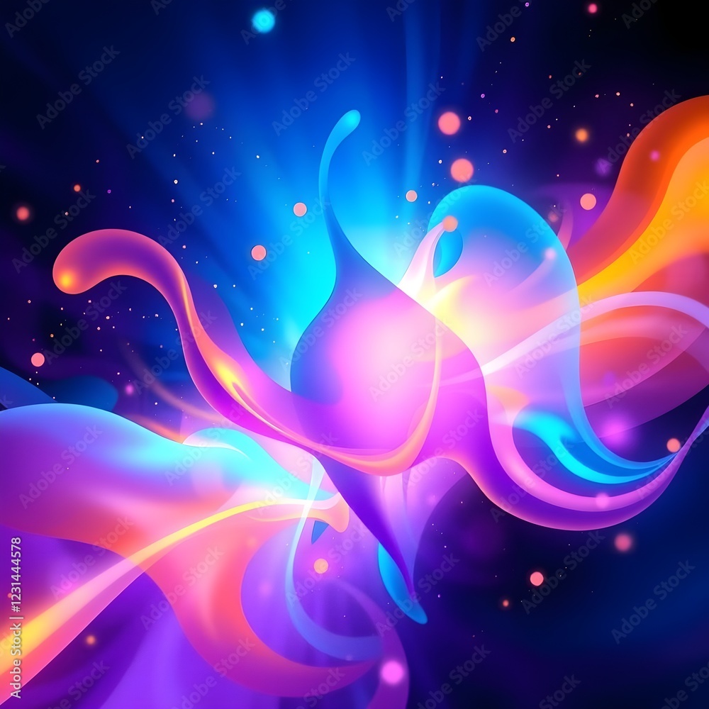 Arte digital creado con IA, ideal para fondos modernos y proyectos ...