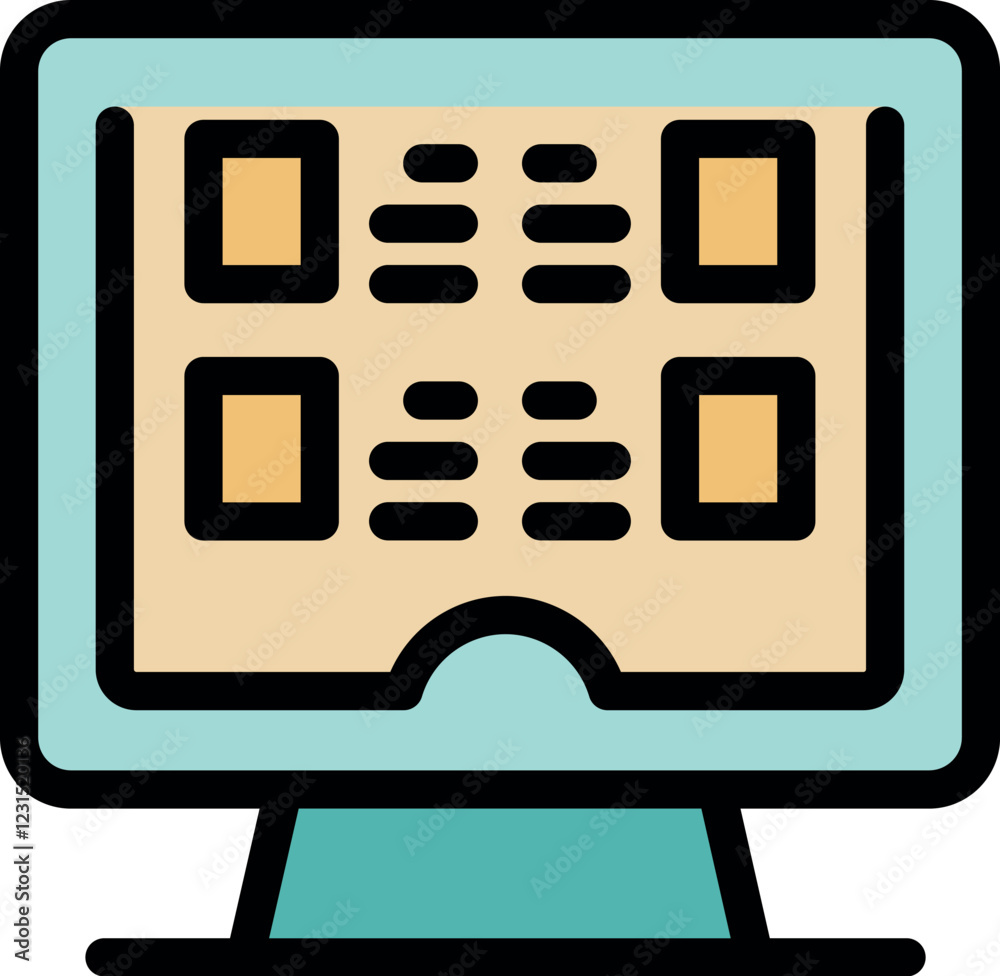 Project management software displayed on a computer monitor, featuring ...