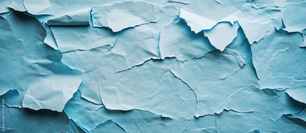 Textured light blue wallpaper with crumpled paper effect featuring ...