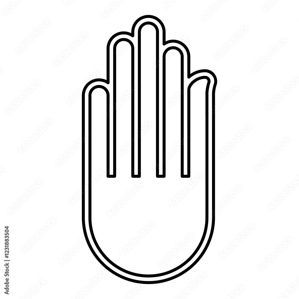 Hand Akhimsa Ahimsa arm Jainism Jain religion symbol Dharma Ahinsa ...