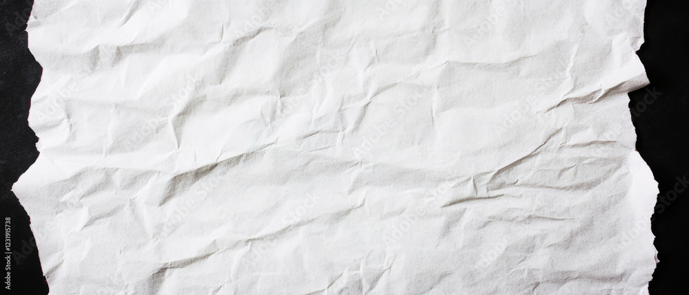 Textured watercolor paper overlay with black background for creative ...