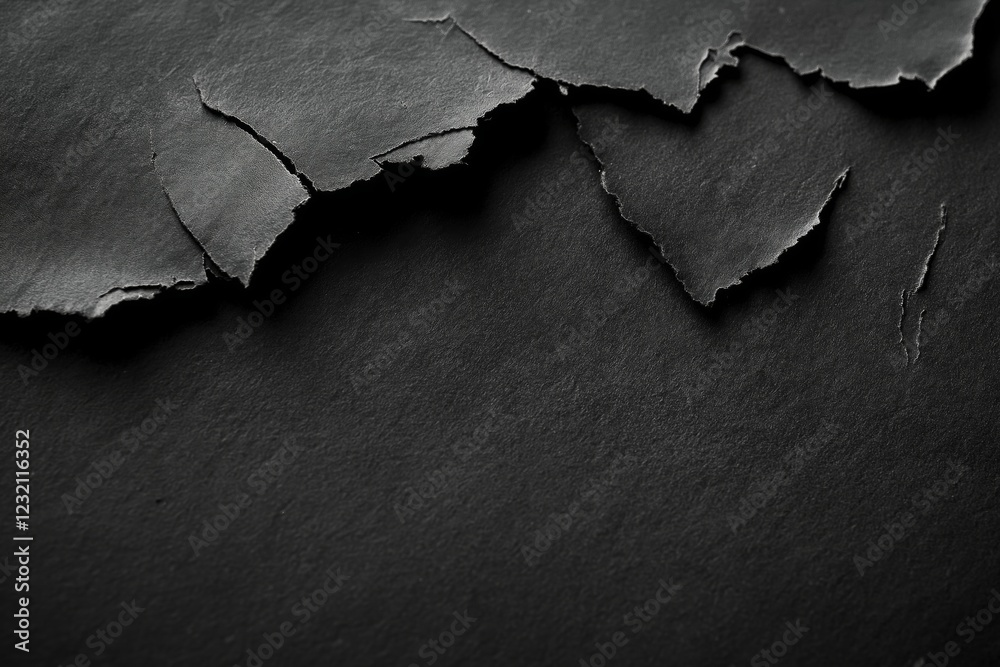 Black rough paper texture background. Stock Illustration | Adobe Stock