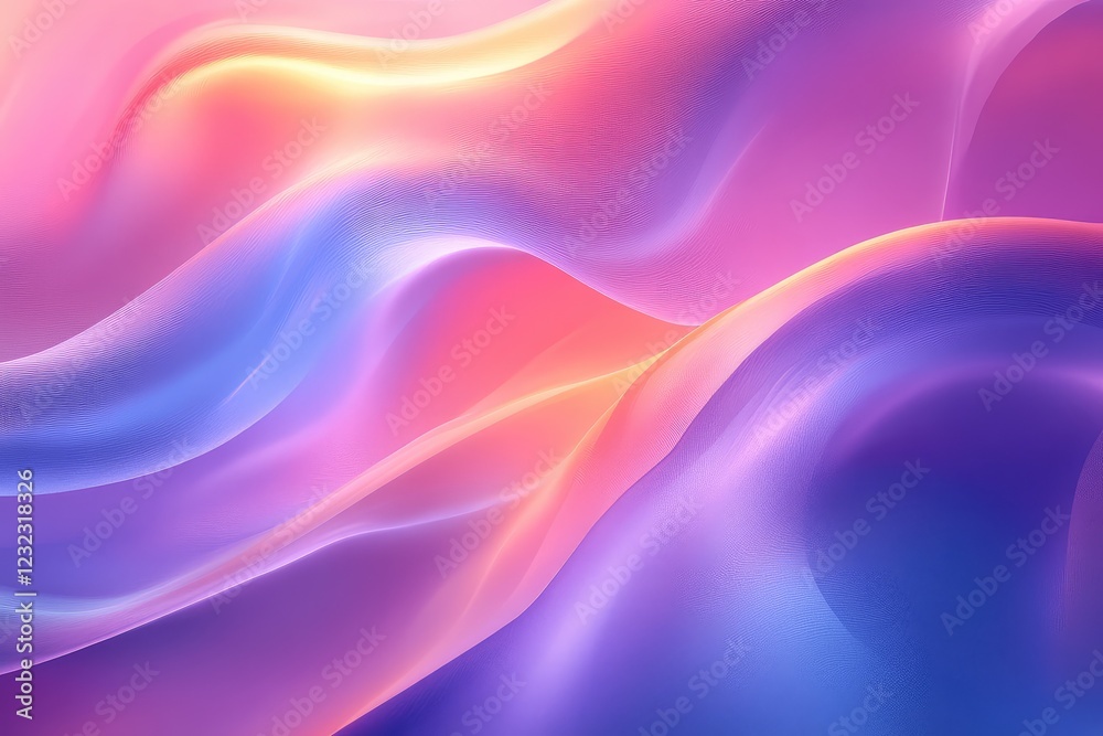 Subtle gradient transitions enhancing abstract presentation elements ...