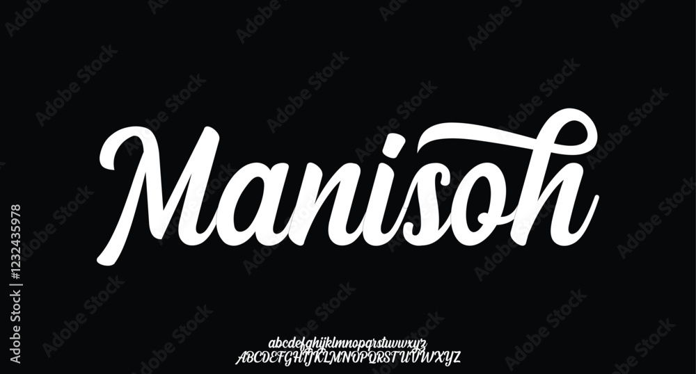Abstract Fashion font alphabet. Minimal modern urban fonts for logo ...
