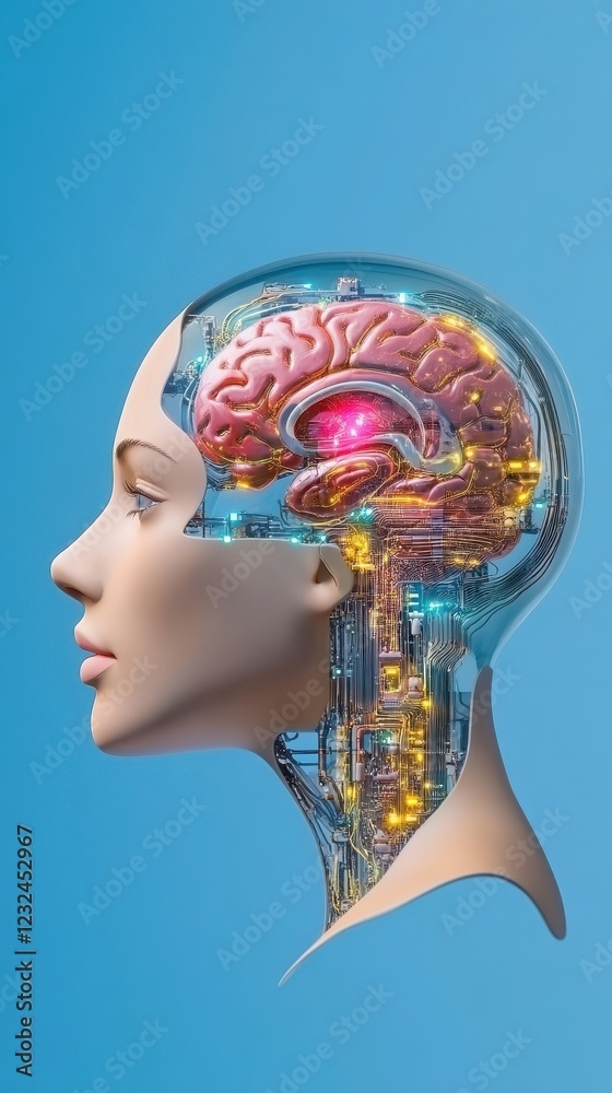 Futuristic Concept of Artificial Intelligence and Human Brain Fusion in ...