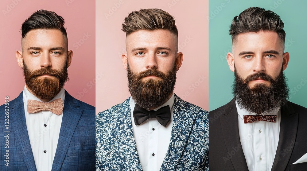 Innovative men's hairstyle ideas with bold textures urban setting ...