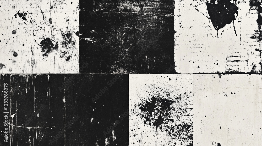 Black polaroid border frame front and back. empty old vintage black ...