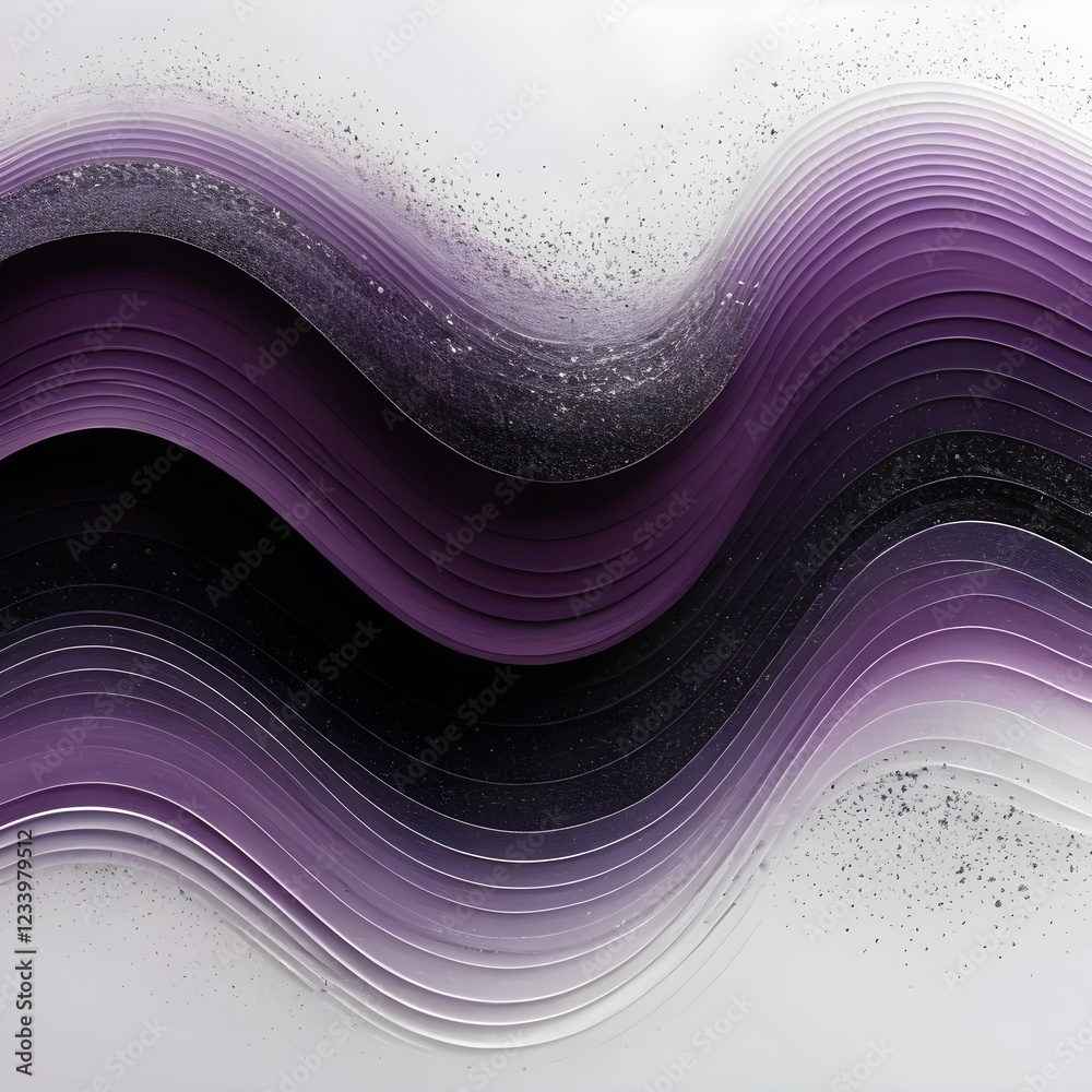 Fondo abstracto morado oscuro, ciruela, berenjena, negro, plateado y ...