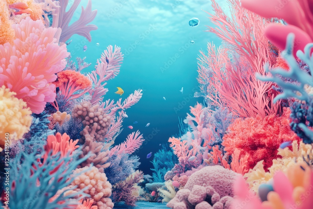 Diverse coral reef imagery for social media posts celebrating world ...