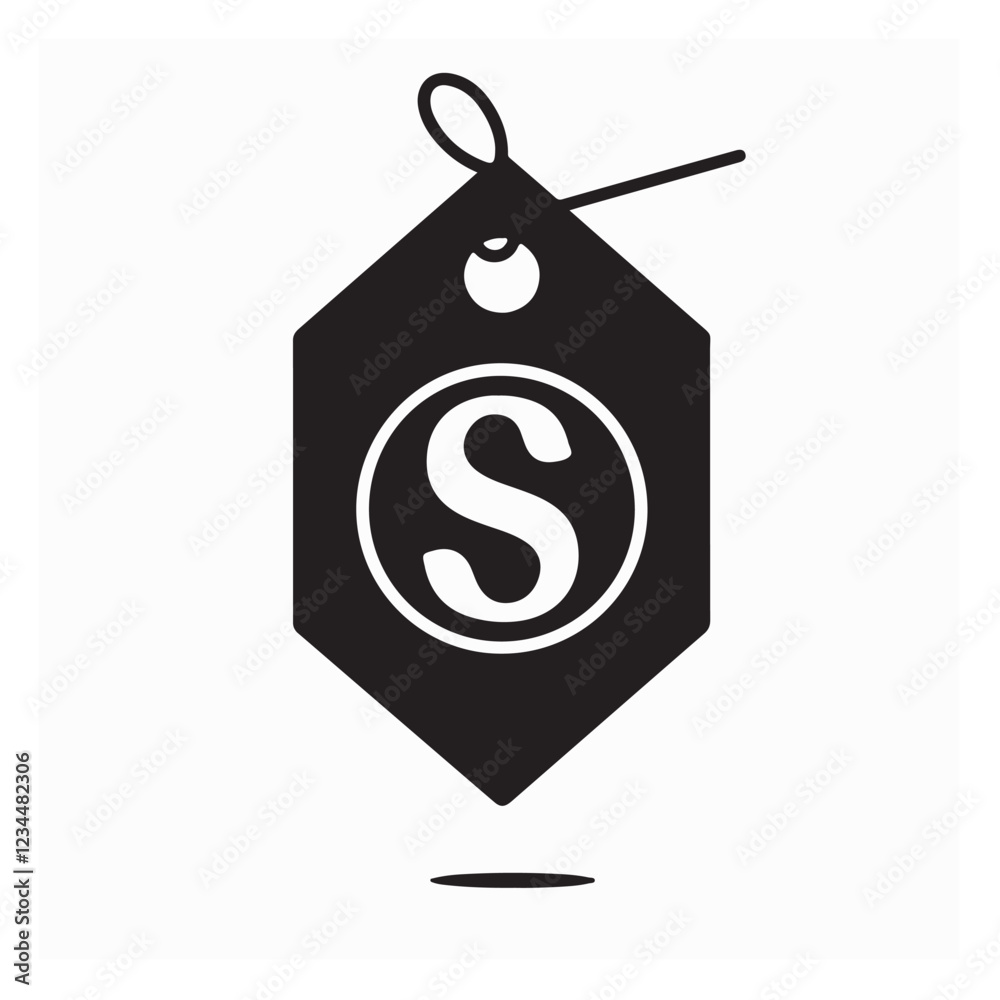 Product dollar price tag Image vector isolated on white background ...