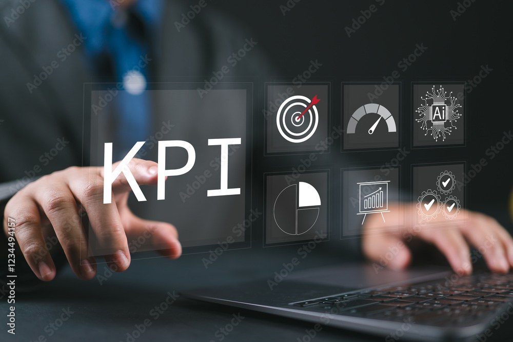 KPI Key Performance Indicator, person performance indicators, Person ...