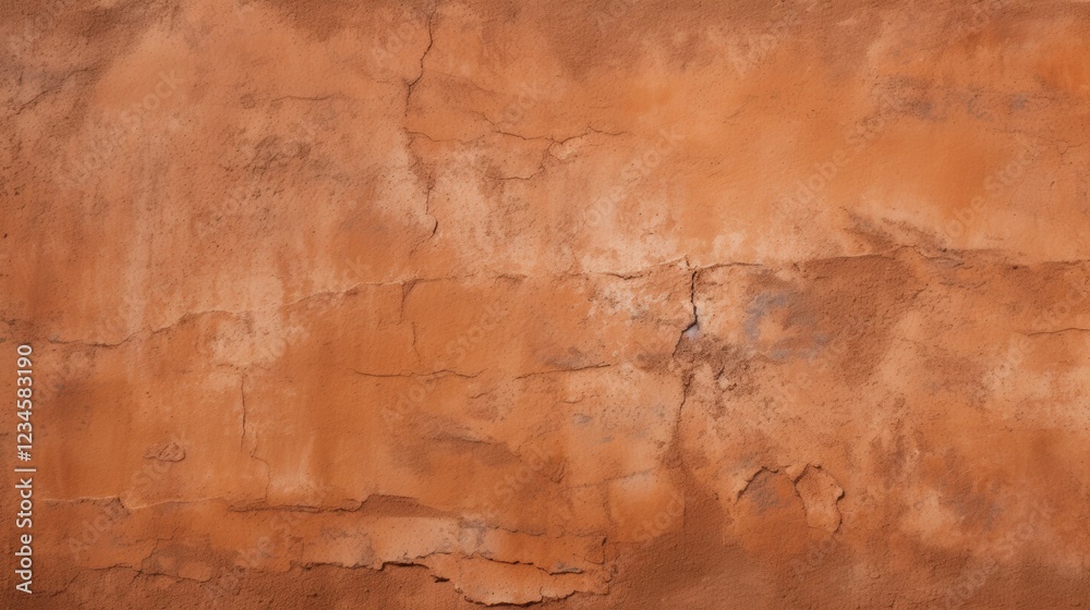Detailed Flat Brown Wall Texture with Subtle Cracks and Color ...