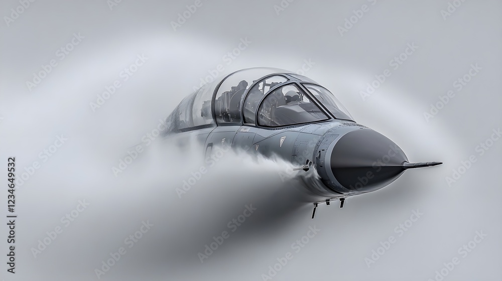 Dramatic Shot of Fighter Jet Breaking Sound Barrier Captured in 2000s ...