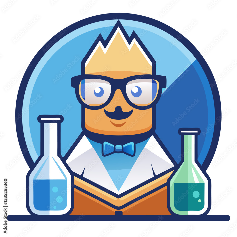 Beaker Laboratory Equipment Vector | Research Clipart, Cartoon & Line ...