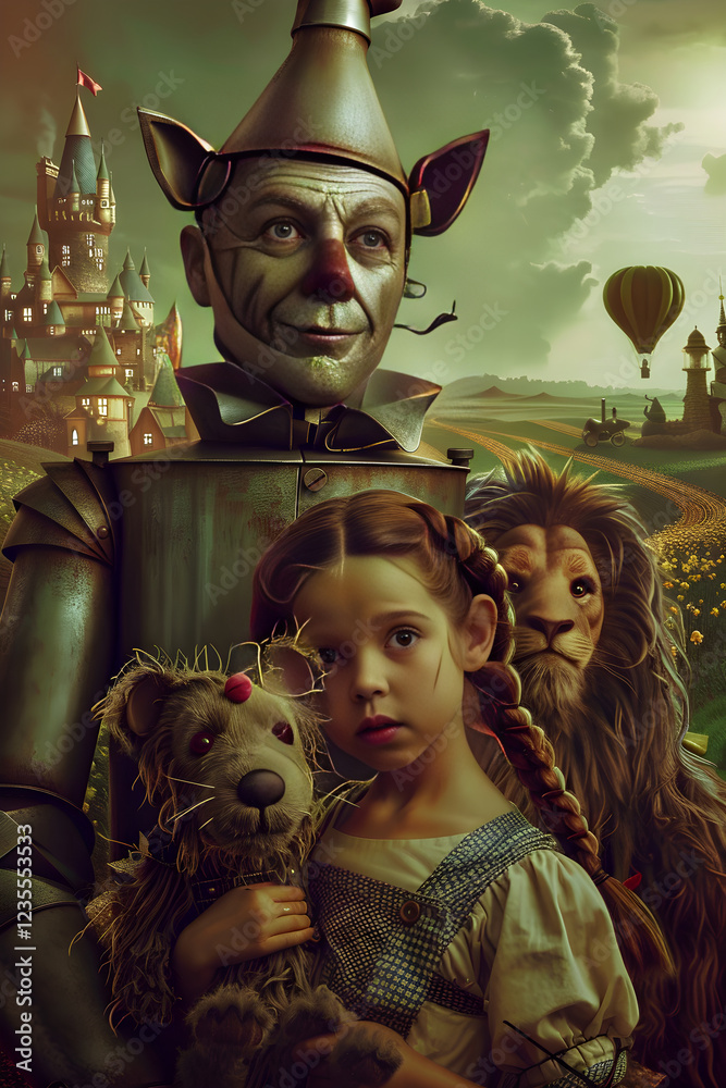 Journey Through The Magical Land of Oz: A Colorful Character ...