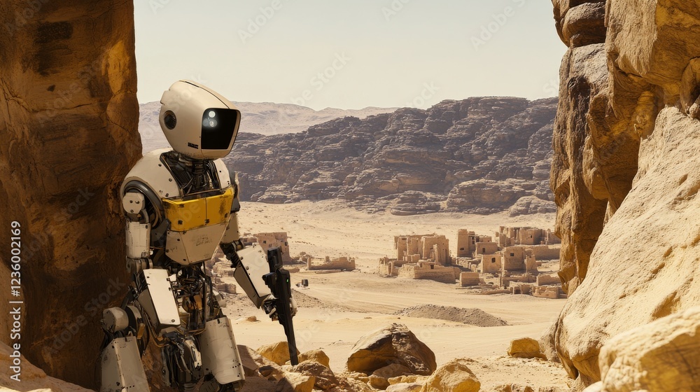 Humanoid robots assisting in archaeological excavations of ancient ...