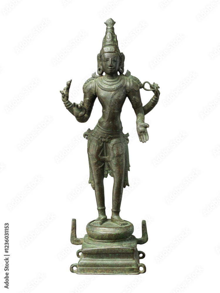 Ancient Chakra Purusha Sculpture Of Vishnus Discus Weapon, 10th Century ...
