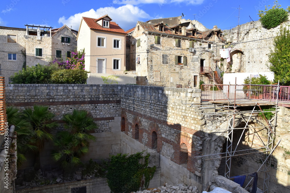 Palace of the Roman Emperor Diocletian. Formerly the emperor's ...