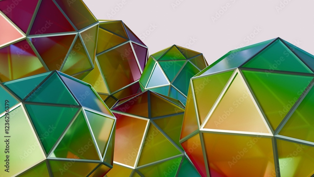 The snub cube, also known as the snub cuboctahedron. It is a geometric ...