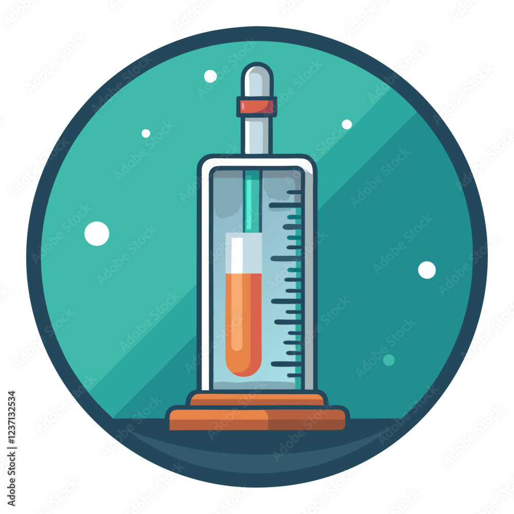 pH Meter Laboratory Research Vector | Clipart, Line Art & Cartoon ...