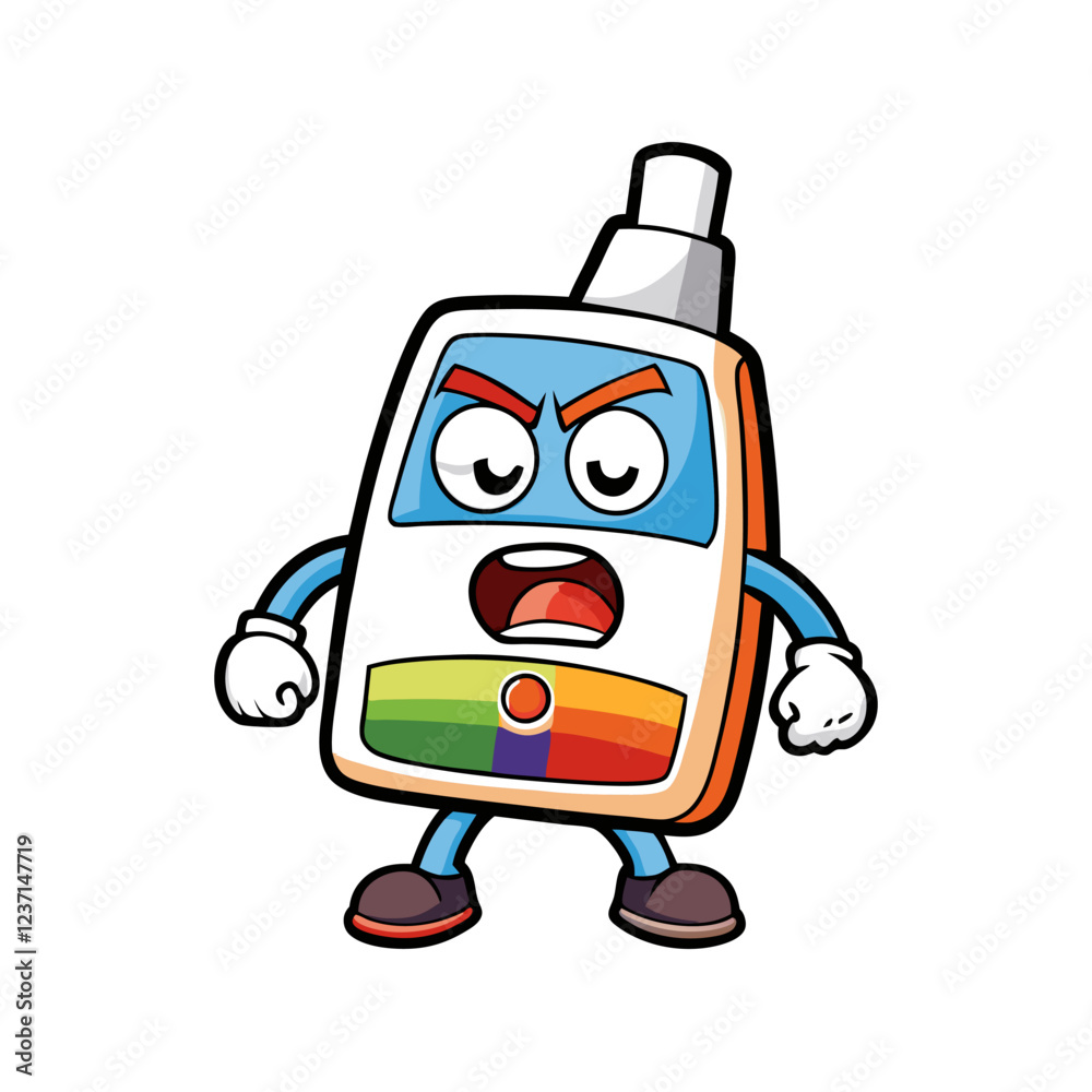 Spectrophotometer Laboratory Research Vector Illustration | Clipart ...