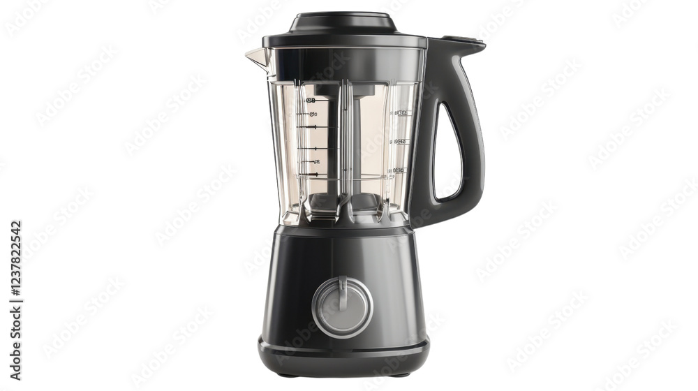 Empty electric blender on transparent background, perfect for mockups ...